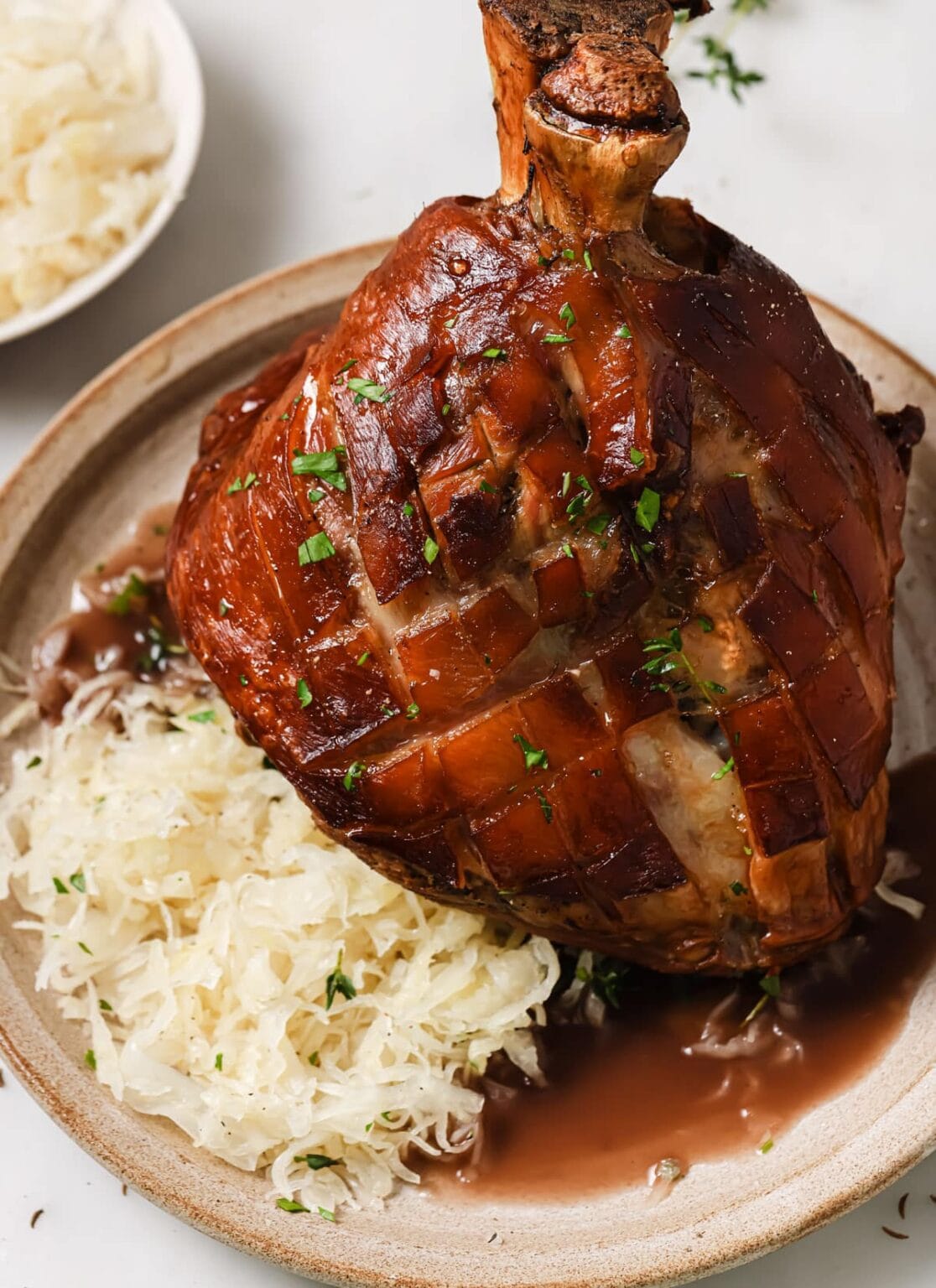 Ciolan crocant de porc în stil bavarez - Retete Diabetici